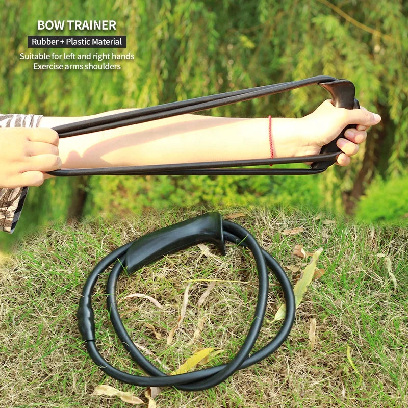 SPG Bow Trainer Rubber Draw Training Aid | Archery Strength Tool ...