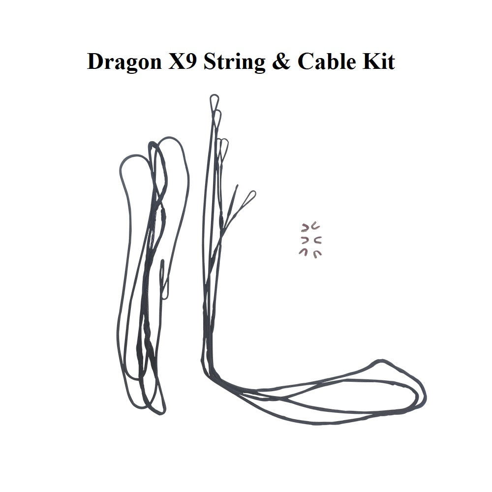 Dragon X9 String & Cables – 70# Configuration – INDIAN SLINGSHOT