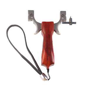 TTF Stainless Steel Bow Head Optical Fiber Sight Slingshot For Target ...