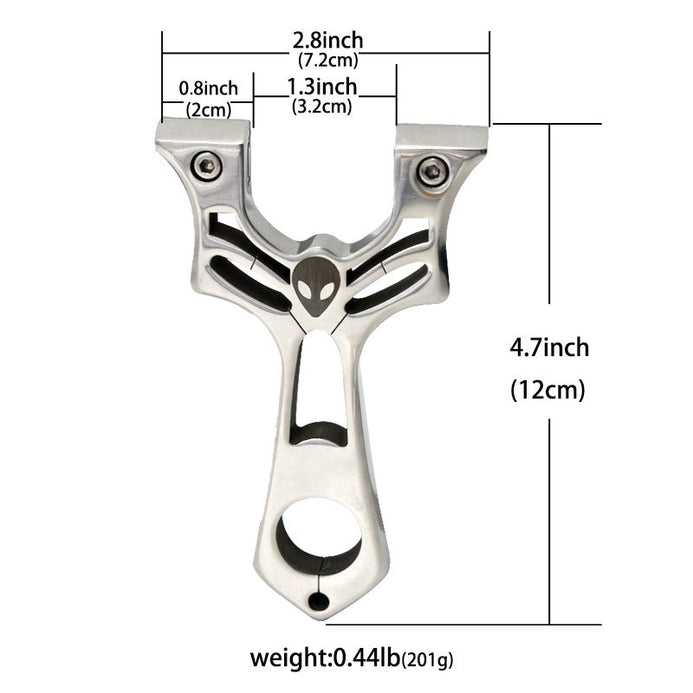 Alien Powerful Stainless Steel Slingshot INDIAN SLINGSHOT